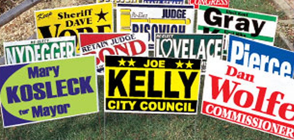 Patriot Signage - Best Lawn Signs & #1 Poly-Bag Yard Signs
