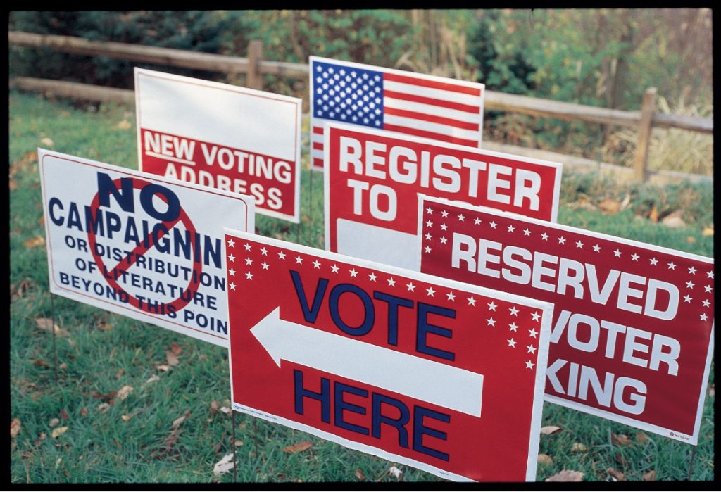 Patriot Signage - 1-800-777-7446 - Best Prices on Cheap Polling Place ...